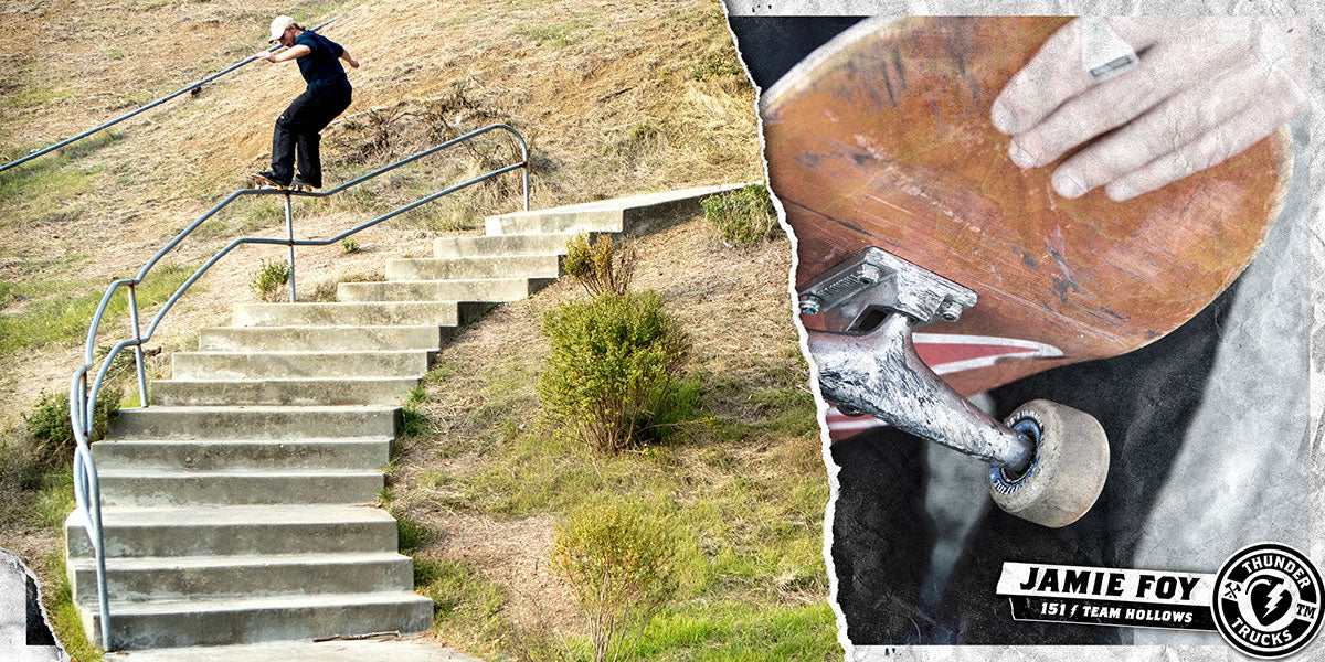 Jamie Foy - Knows Thunder Trucks – Deathwish