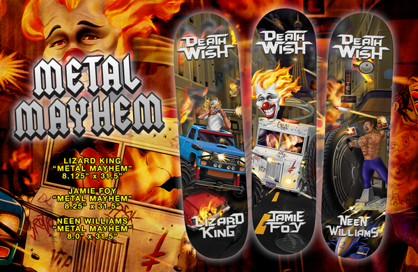 Metal Mayhem Board Series Out Now – Deathwish